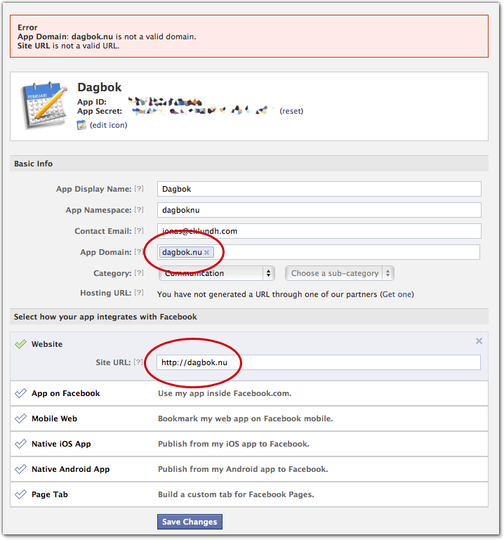 Jonas Eklundh: Blockad av Facebook!
